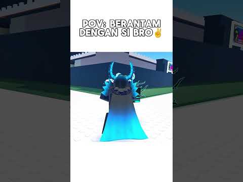 POV: berantam dengan si bro😱✌ #roblox #shorts