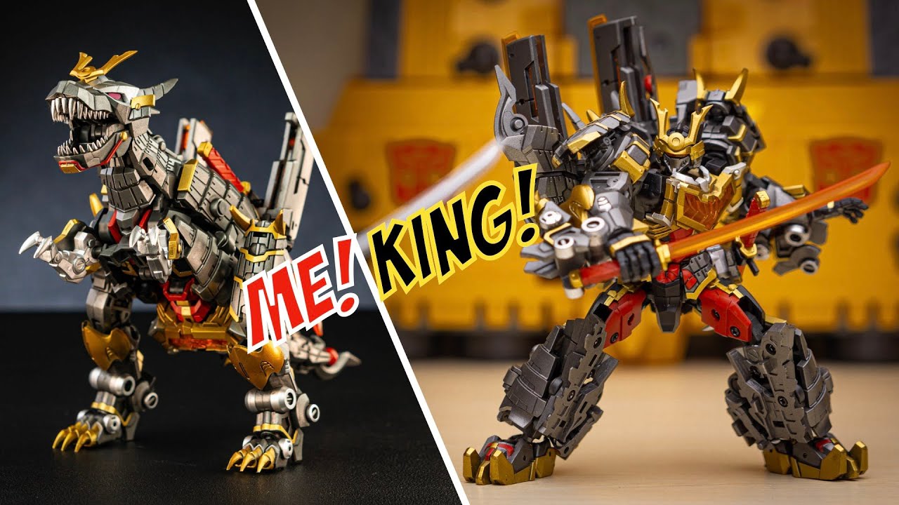 me KING! Legends PINNACLE! Iron Factory EX-50 Grimlock Early Preview ...