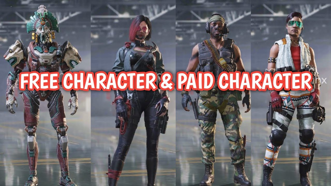 codm Season 4 New Free Characters Leaks 2024 | codm Season 4 New Paid ...