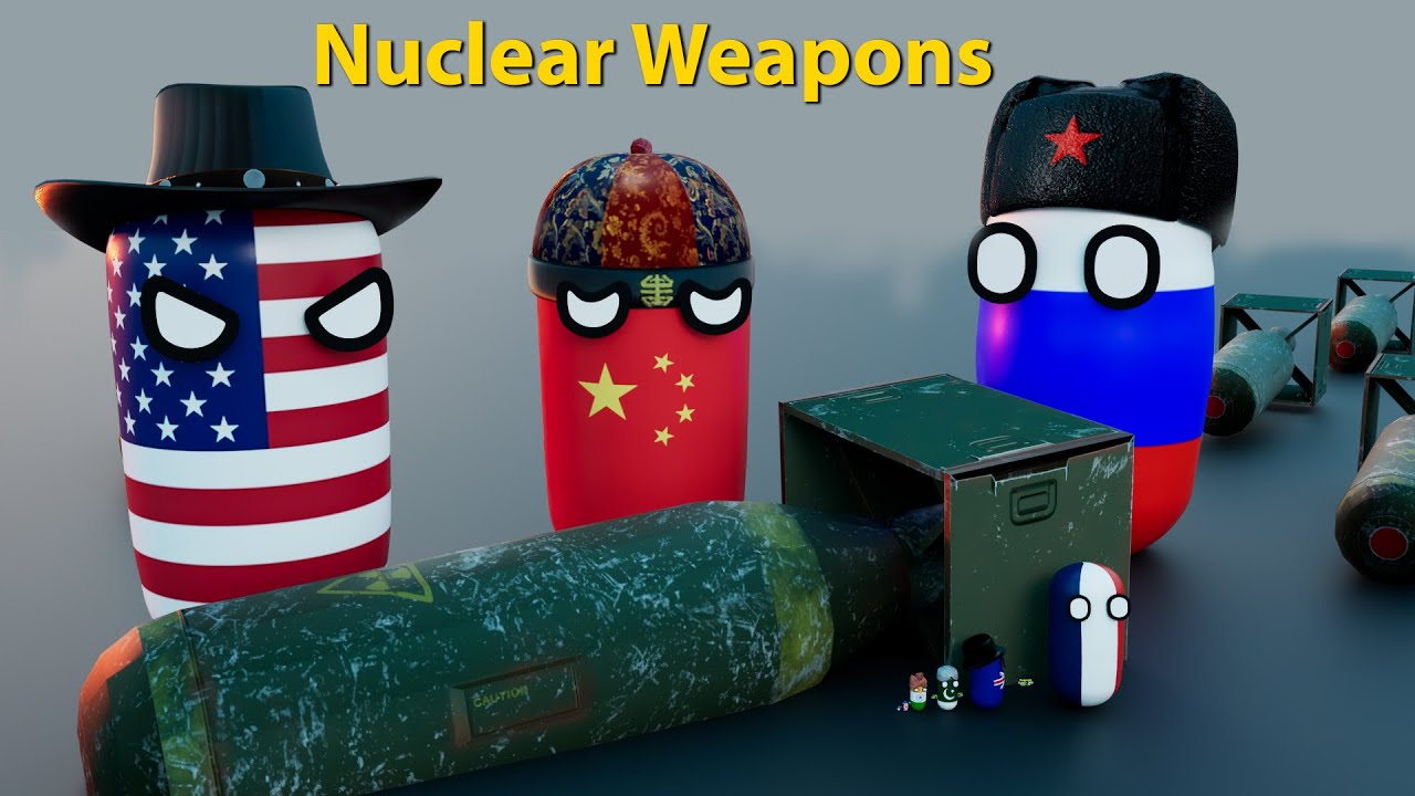 Country Scaled by Nuclear Weapons in the world | Data Capsule - YouTube