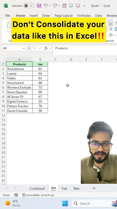 Don't Consolidate in Excel‼️Instead Use Pivot Table #exceltips #exceltricks #exceltutorial # ...