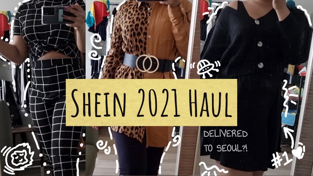 SEOUL VLOG #2| Shein 2021 Haul - Delivered to my doorstep in Seoul ...