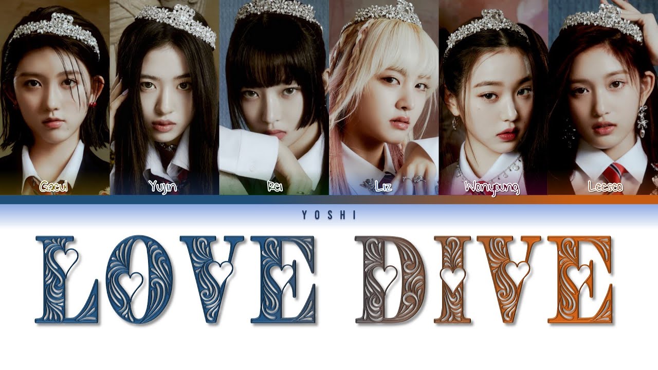 IVE (아이브) - 'LOVE DIVE' Color Coded Lyrics - YouTube