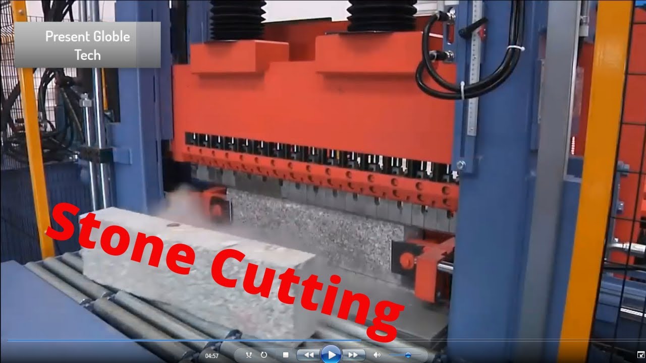 Amazing Stone Cutting Technique by Mchine - YouTube