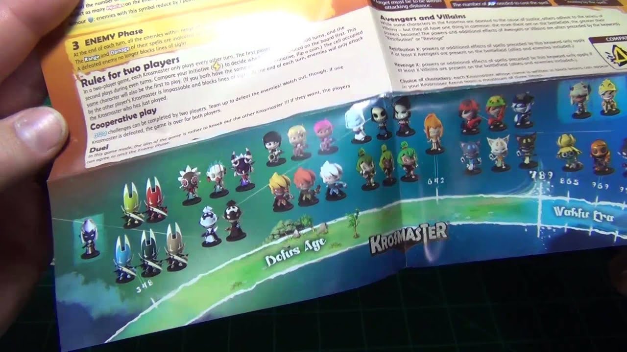 Krosmaster Arena - Multiman Expansion Unboxing - YouTube