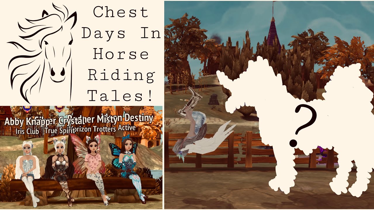 CHEST DAYS!! HorseRidingTales|| #1 Iris Club|| Abby Knapp|| - YouTube
