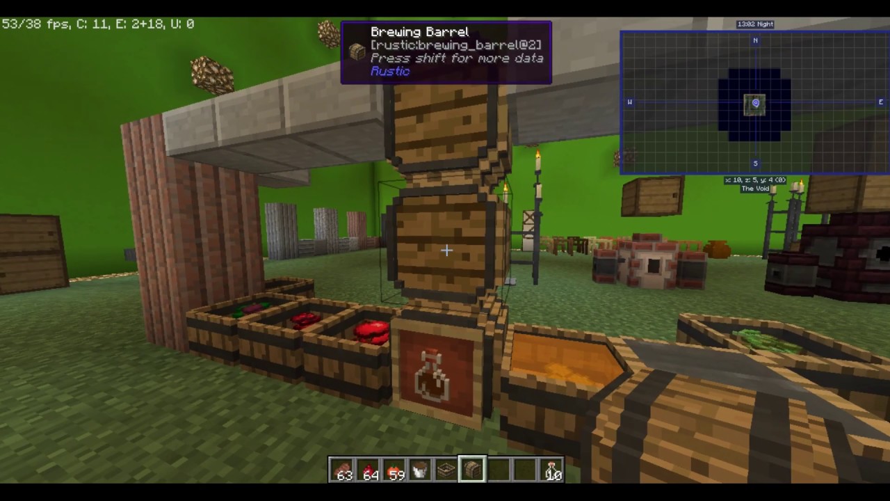 Bebidas y elixires en Minecraft | Rustic Mod Minecraft 1.12.2 - YouTube
