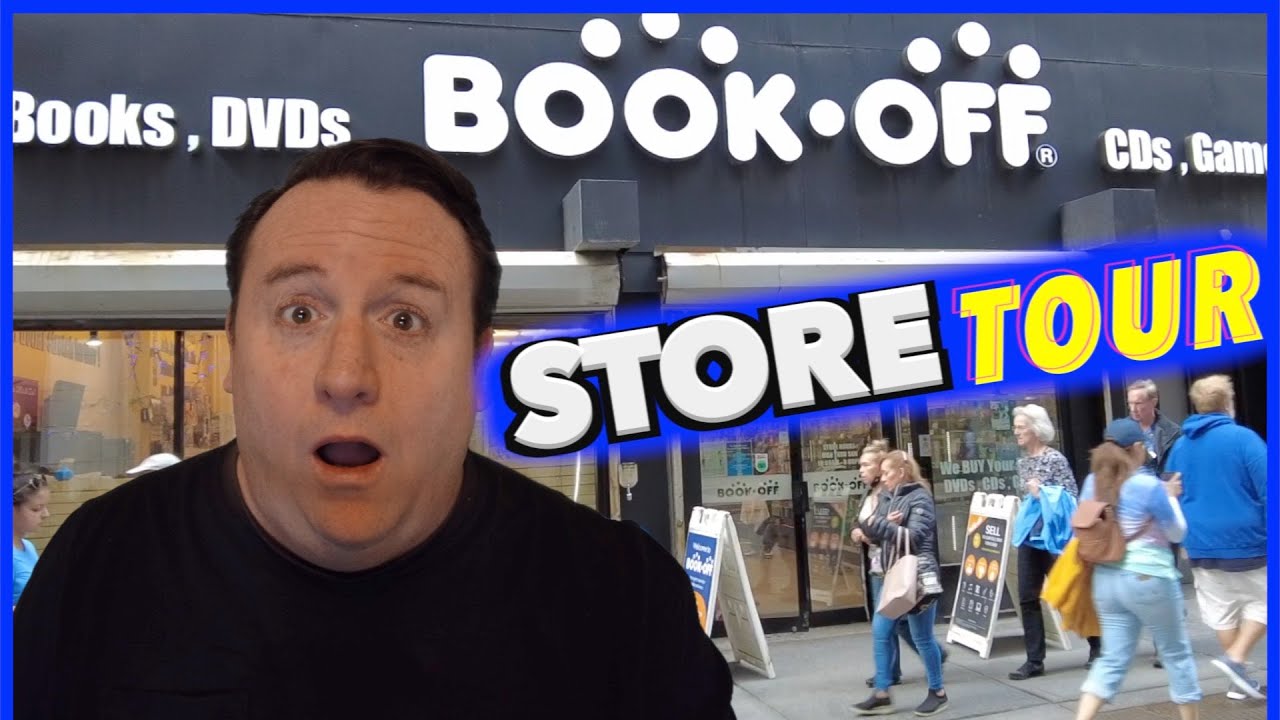 I Visit a New York Manga Shop -- BOOK OFF - YouTube