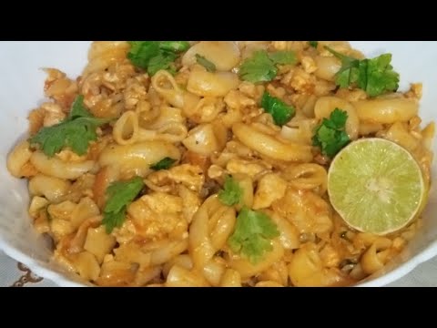 Desi chicken pasta recipe | Indian style chicken pasta| Chicken pasta ...