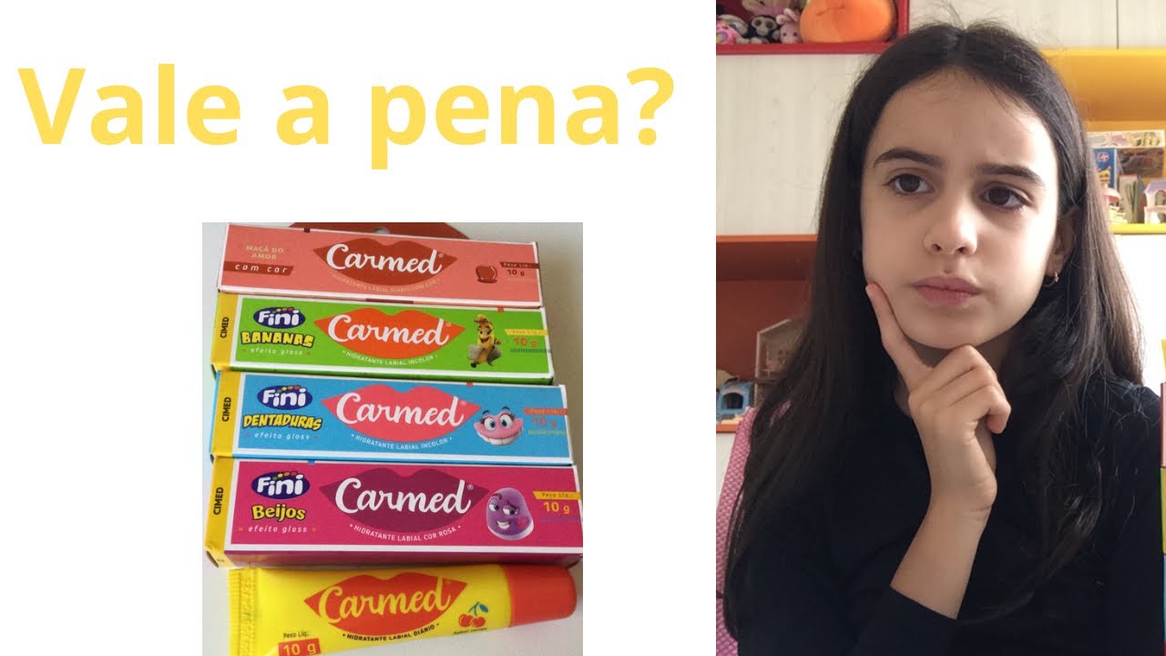 Vale a pena comprar batom carmed? - YouTube