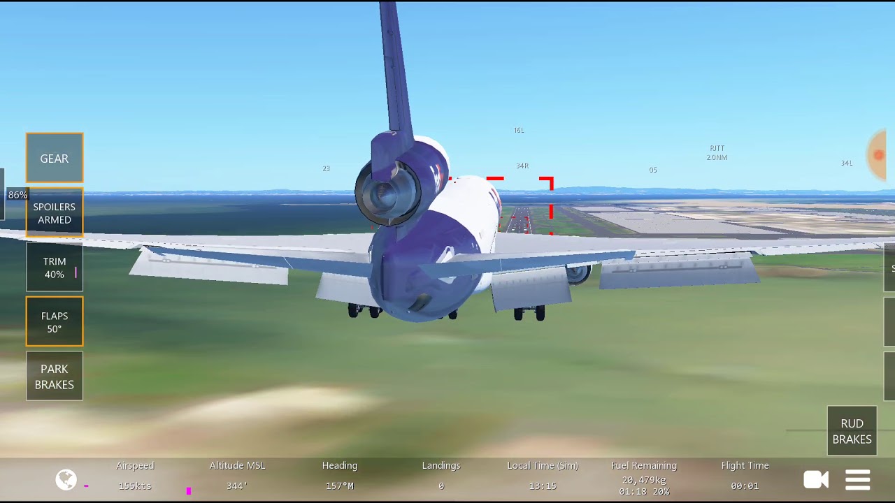 Infinite flight global. MD-11 FedEx Express flight 80 crash landing in ...