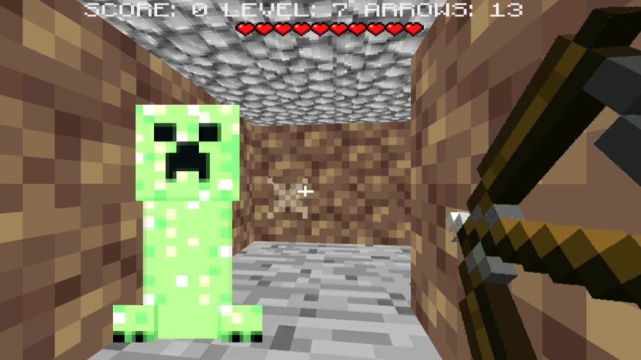This is the secret version of Minecraft! (she is over 10 years old ...