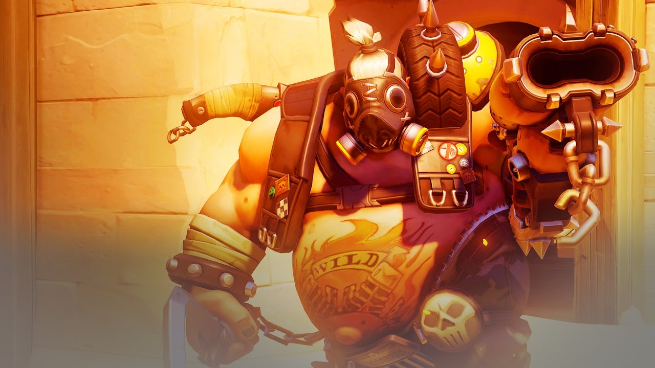 Overwatch Taimou Playing As Roadhog With Incredible Good Hook Accuracy ...