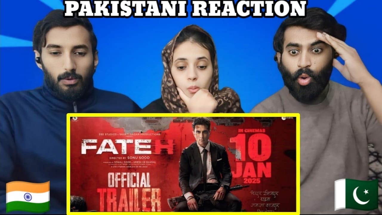 FATEH OFFICIAL TRAILER |SONU SOOD| JACQUELINE FERNANDEZ| PAKISTANI ...