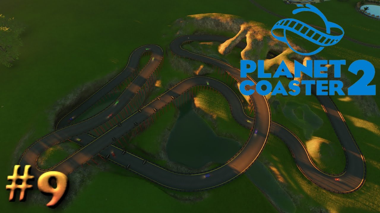 Go Kart Bahn | Planet Coaster 2 #9 [German] - YouTube