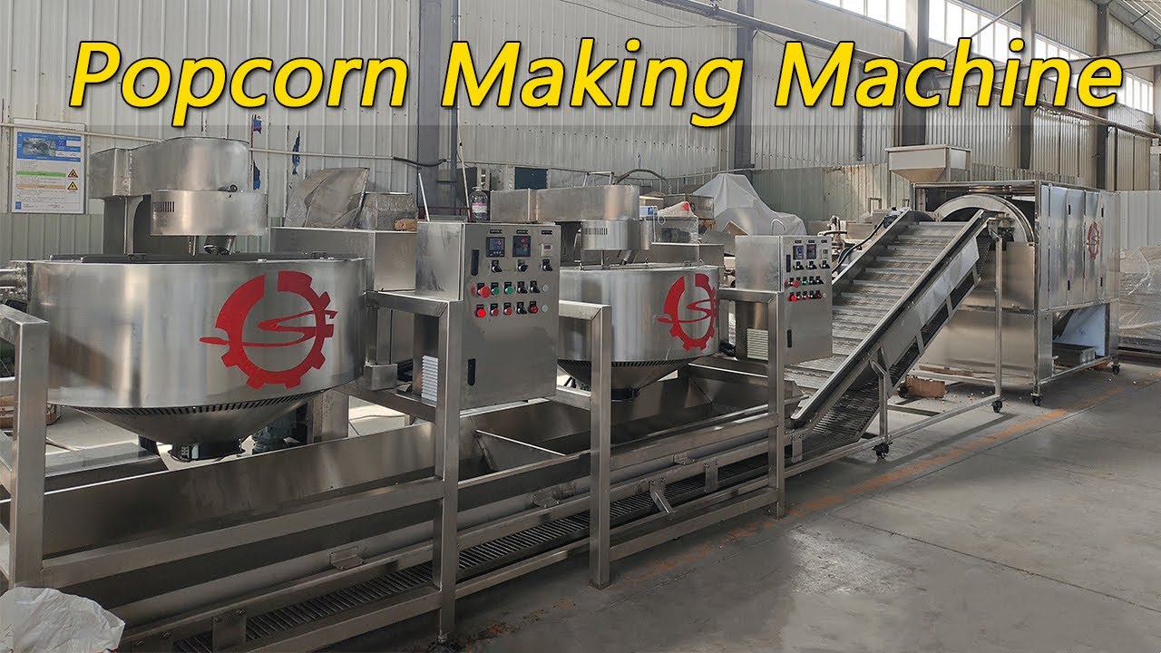 Welcome to See the Amazing 100kg/h Automatic Popcorn Making Machine ...