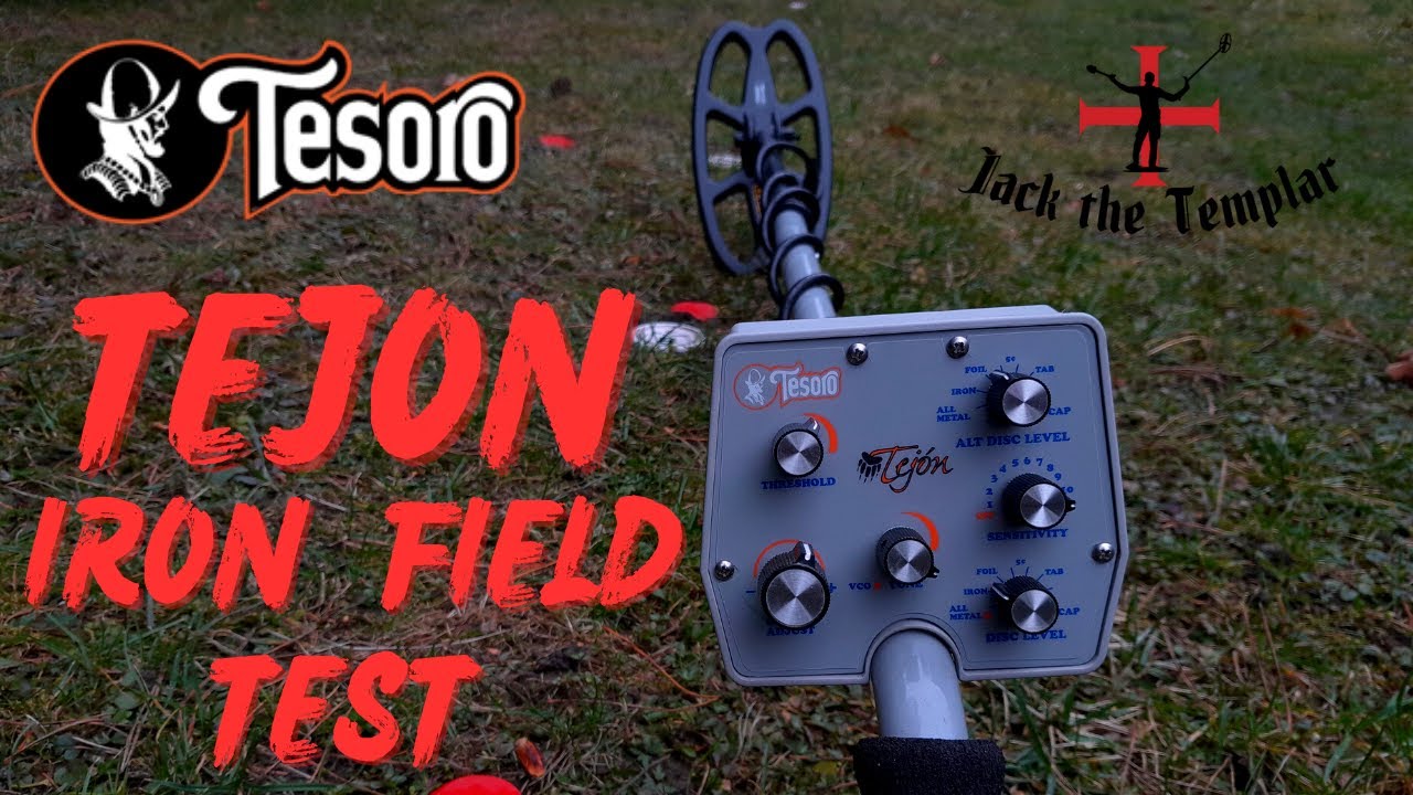 TESORO TEJON - iron test - Detech WSS - YouTube