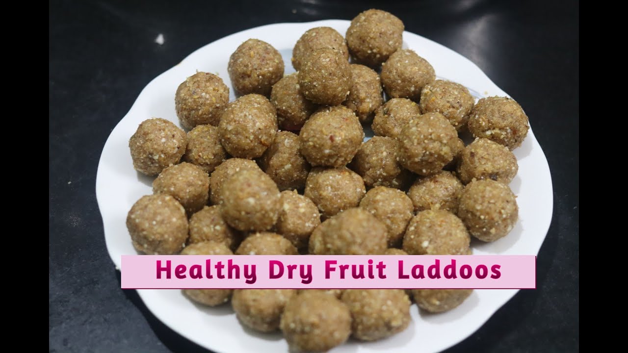 Winter Special Dry Fruit Laddoos | Energy Booster Laddoos | Healthy and ...