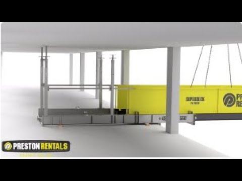 Preston Rentals SuperDeck® 5T - Montage og installation fra jorden ...
