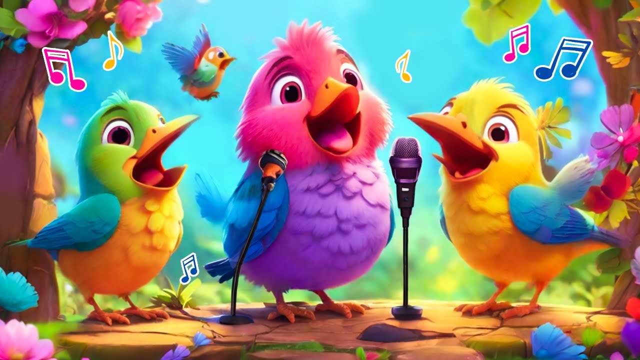 Con Chim Non Trên Cành Cây Hót Líu Lo... - Nhạc Thiếu Nhi Vui Nhộn Cho ...