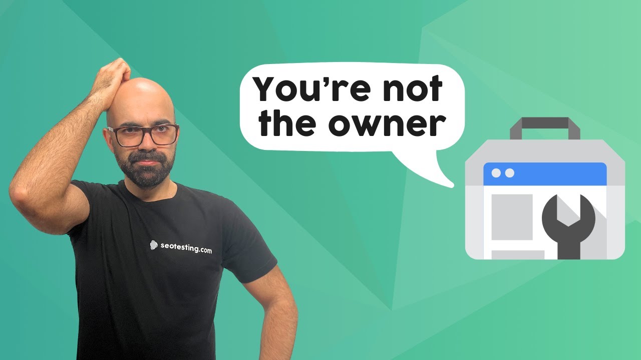 How to fix Ownership Verification Failed in GSC - YouTube