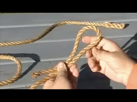 Scouting America: How to Create an Eye Splice - YouTube