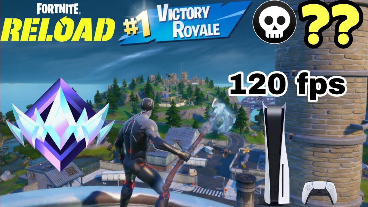 Fortnite Ranked Reload New Map | High Elimination Squads PS5 Gameplay ...