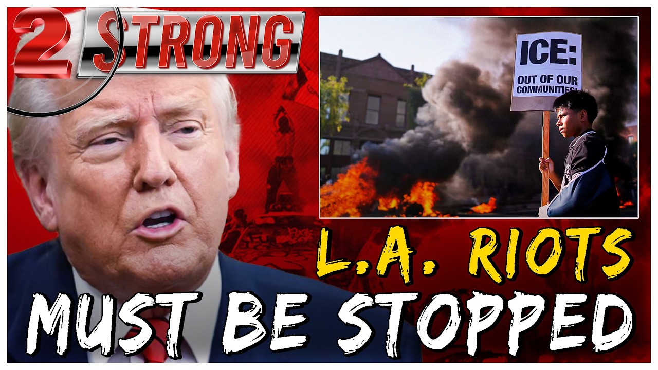 🔥 L.A. riots spiraling out of control — officers ambushed, high ground ...