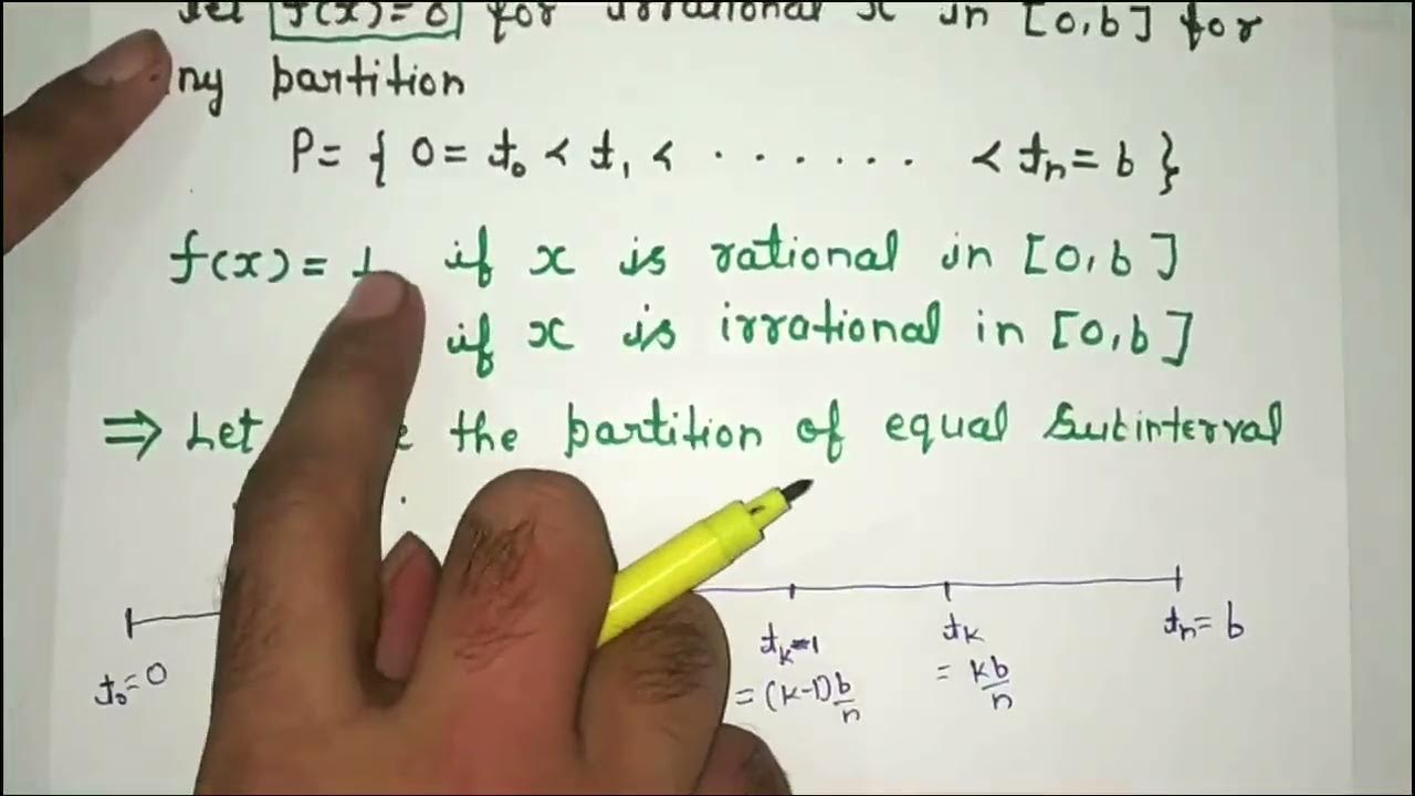 RIEMANN INTEGRATION | SEM-4| DU BSC MATHS HONS LECTURES - YouTube