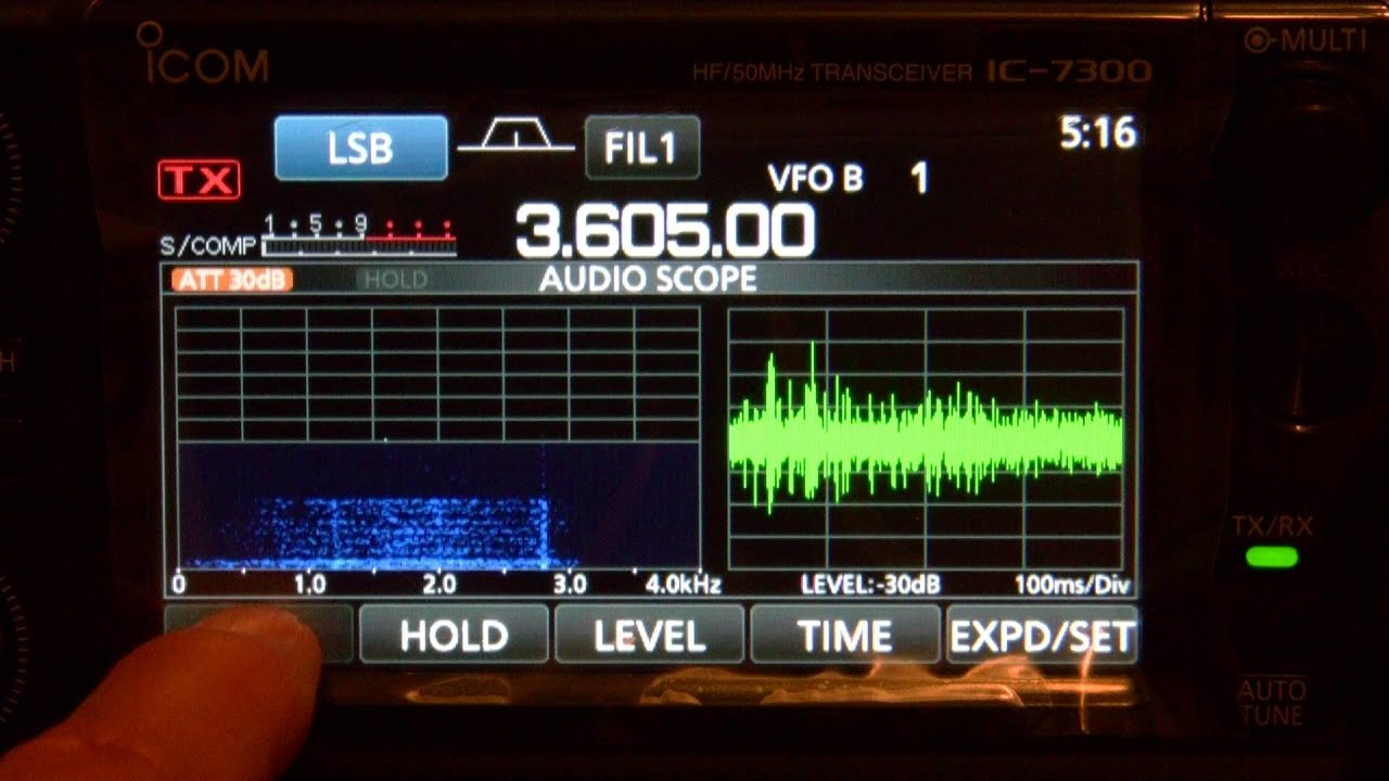 ICOM IC-7300 FUN FAN 2 - YouTube