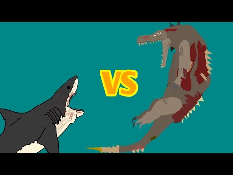 Megalodon vs SCP-682 | AUTO RPG Anything - YouTube