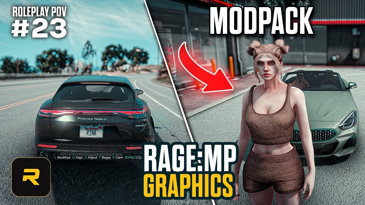 💀💀GTAV RAGEMP BEST REALISTIC GRAPHICS - ROLEPLAY POV #23 #graphicspack ...
