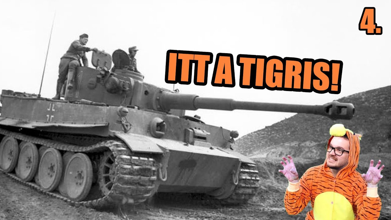 Itt van TIGRIS! I Tank Mechanic Simulator Panzer V Tiger - YouTube