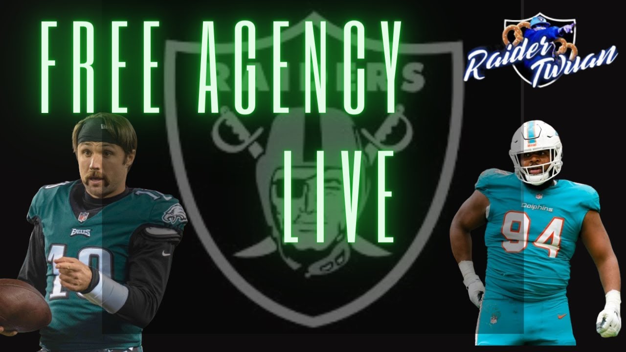 NFL Official Free Agency Day 1 | #Raiders Moving But NOT Moving? STAY ...