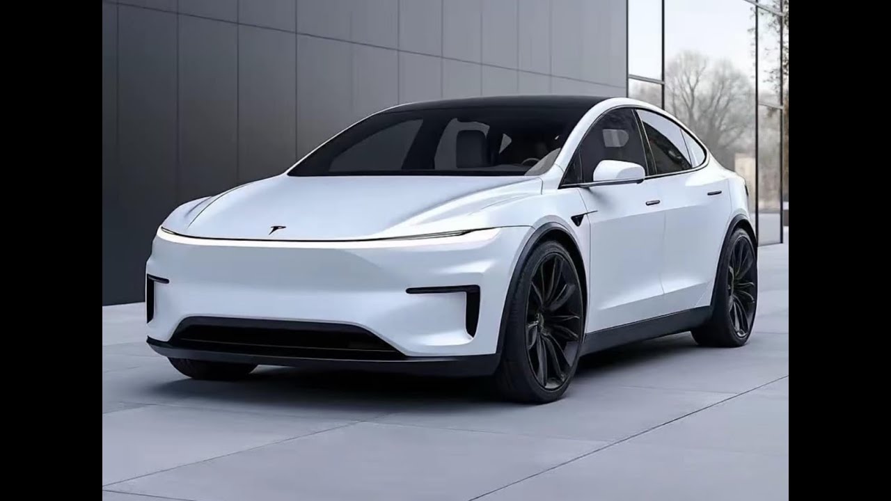 Tesla started to advertise in the West Covina mall. 2025 Tesla Model Y ...