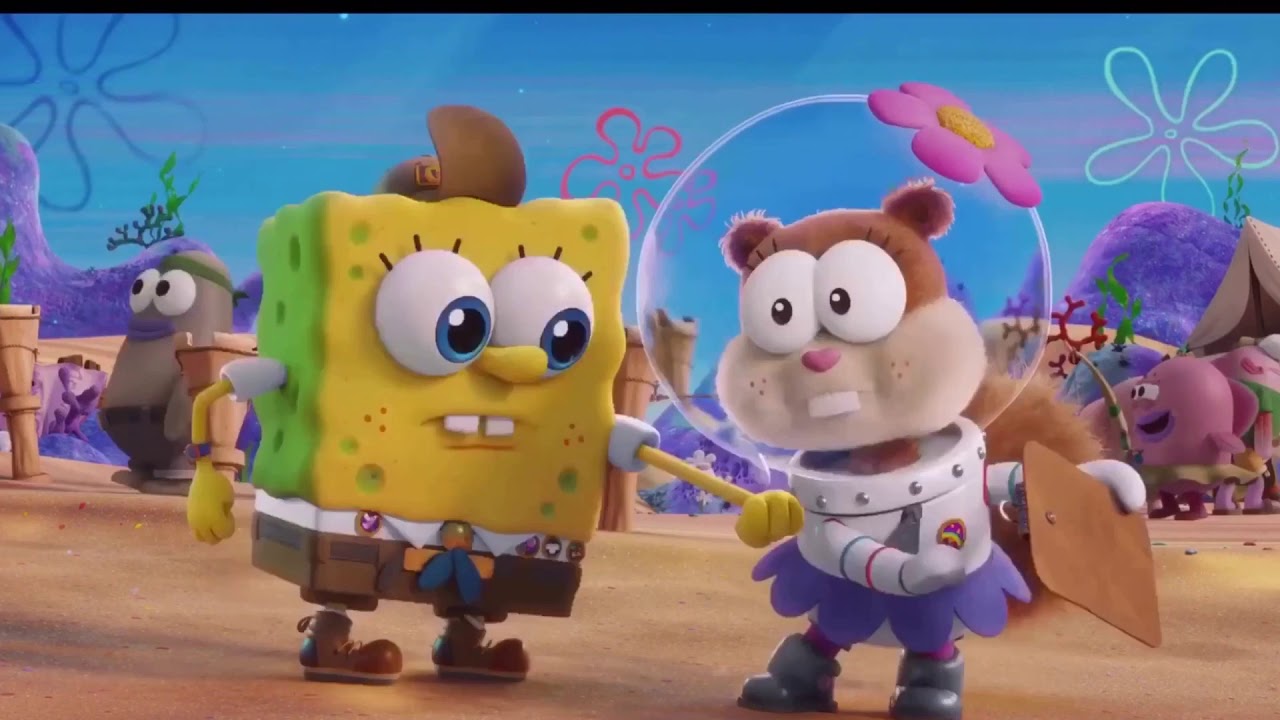 Spongebob And Sandy Fighting For 2 Minutes And 31 Seconds (with sonic ...