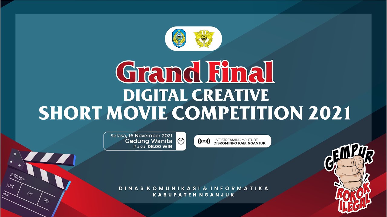 GRAND FINAL DIGITAL CREATIVE SHORT MOVIE COMPETITION 2021 - Siaran ...