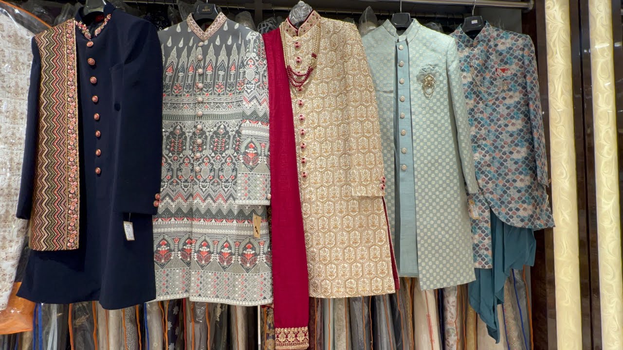 chickpet Bangalore Exclusive Mens Designer Wedding collection||Single ...