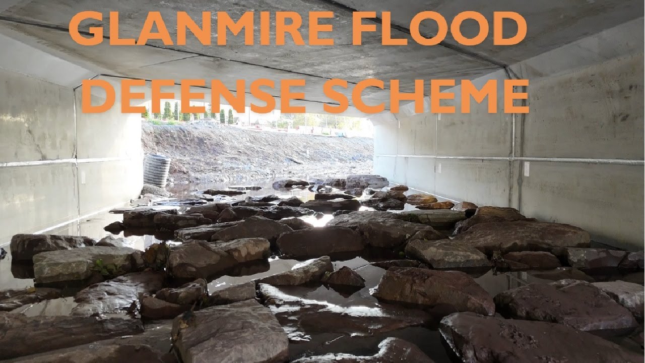 Glanmire Flood Defense Scheme October 2024 - YouTube
