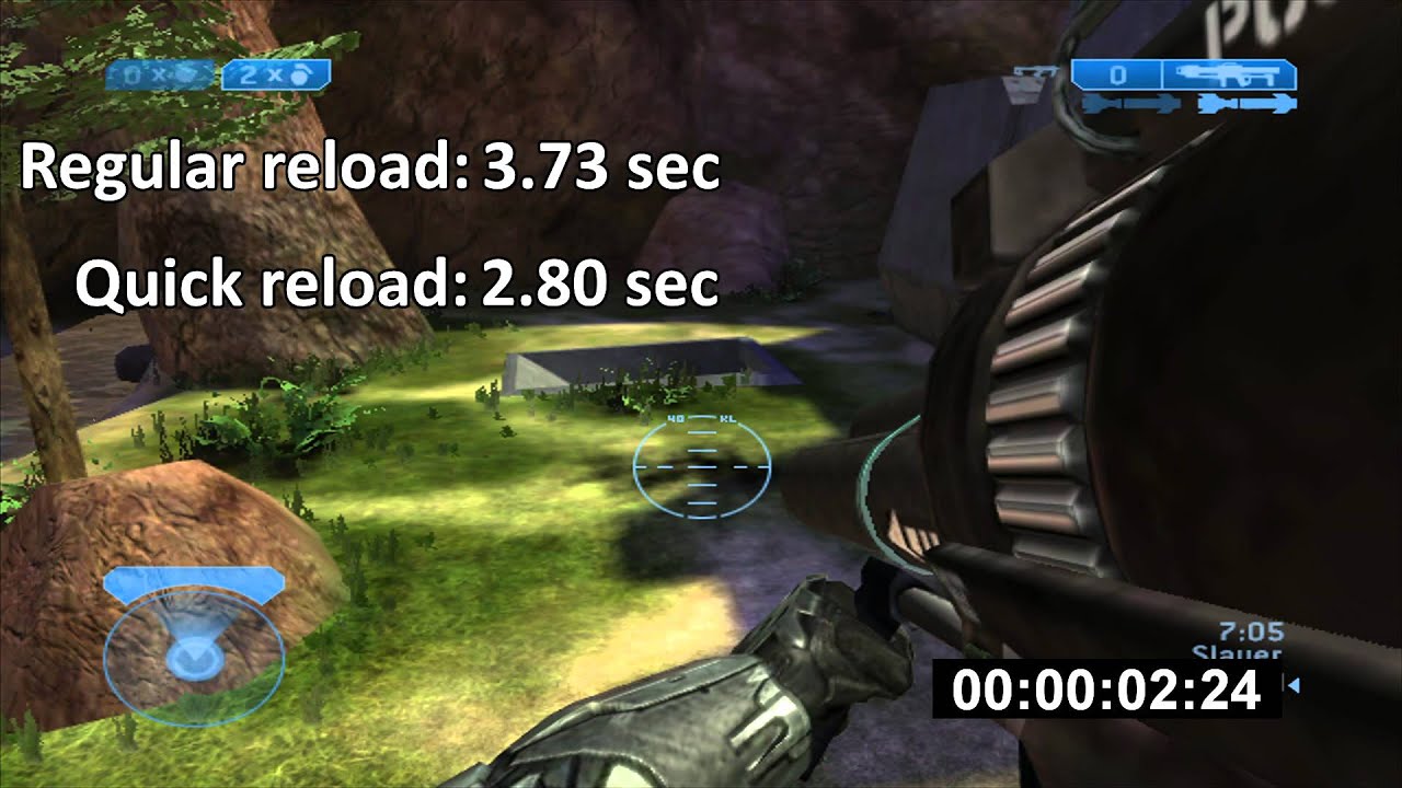 Halo 2 Quick Reload and Regular Reload Comparison - YouTube