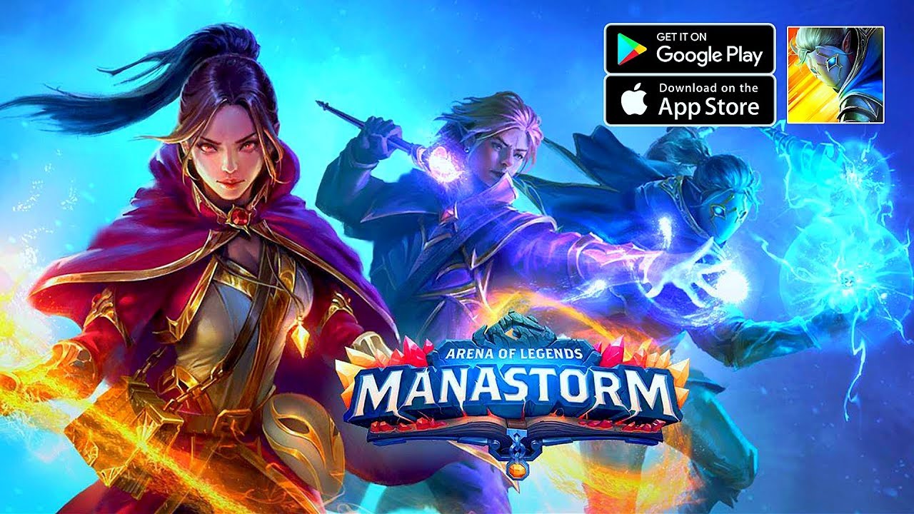 Manastorm: Arena of Legends - Arena Brawler Gameplay (Android/IOS ...