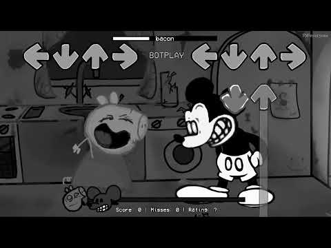 FNF Bacon Song But Mickey Mouse Vs Peppa.exe Sing It (FNF Bacon Cover) -Friday Night Funkin