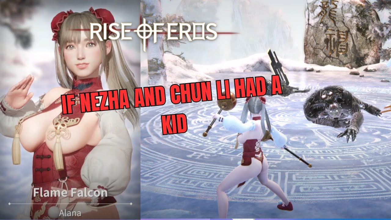 Rise of Eros - Flame Falcon (Alana) | Character Model & Skills | 18 ...