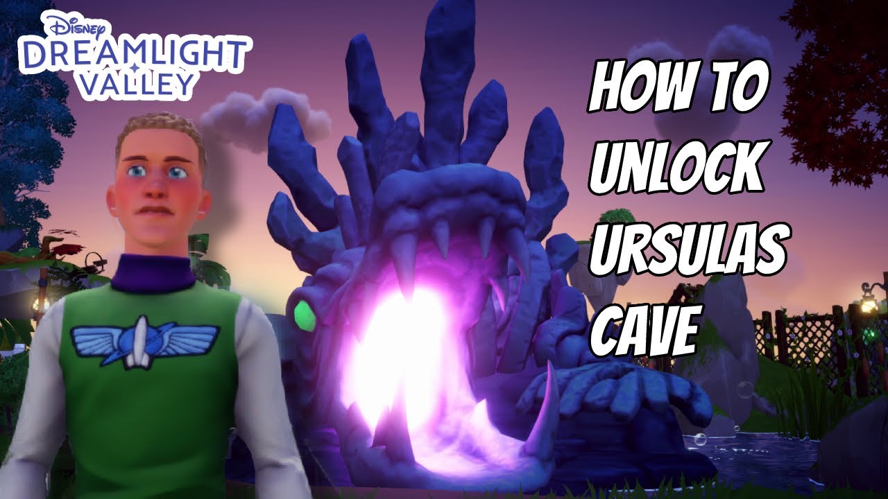 How To Unlock Ursulas House In Disney Dreamlight Valley - YouTube