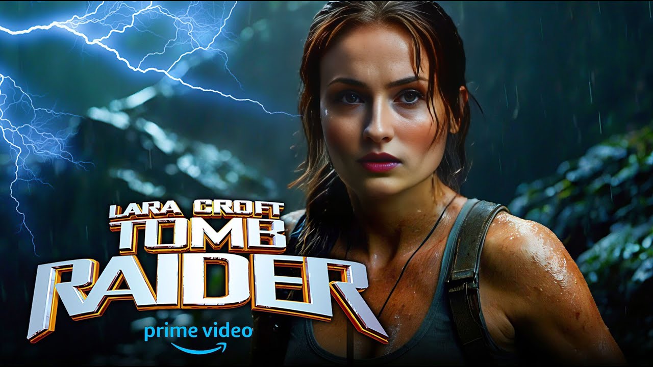 TOMB RAIDER - SOPHIE TURNER as LARA CROFT Series Update - YouTube