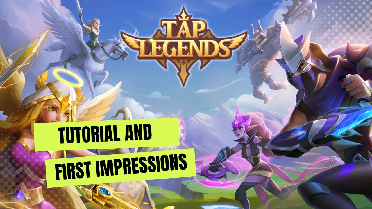 Tap Legends Tactics RPG Tutorial & First Impressions - YouTube