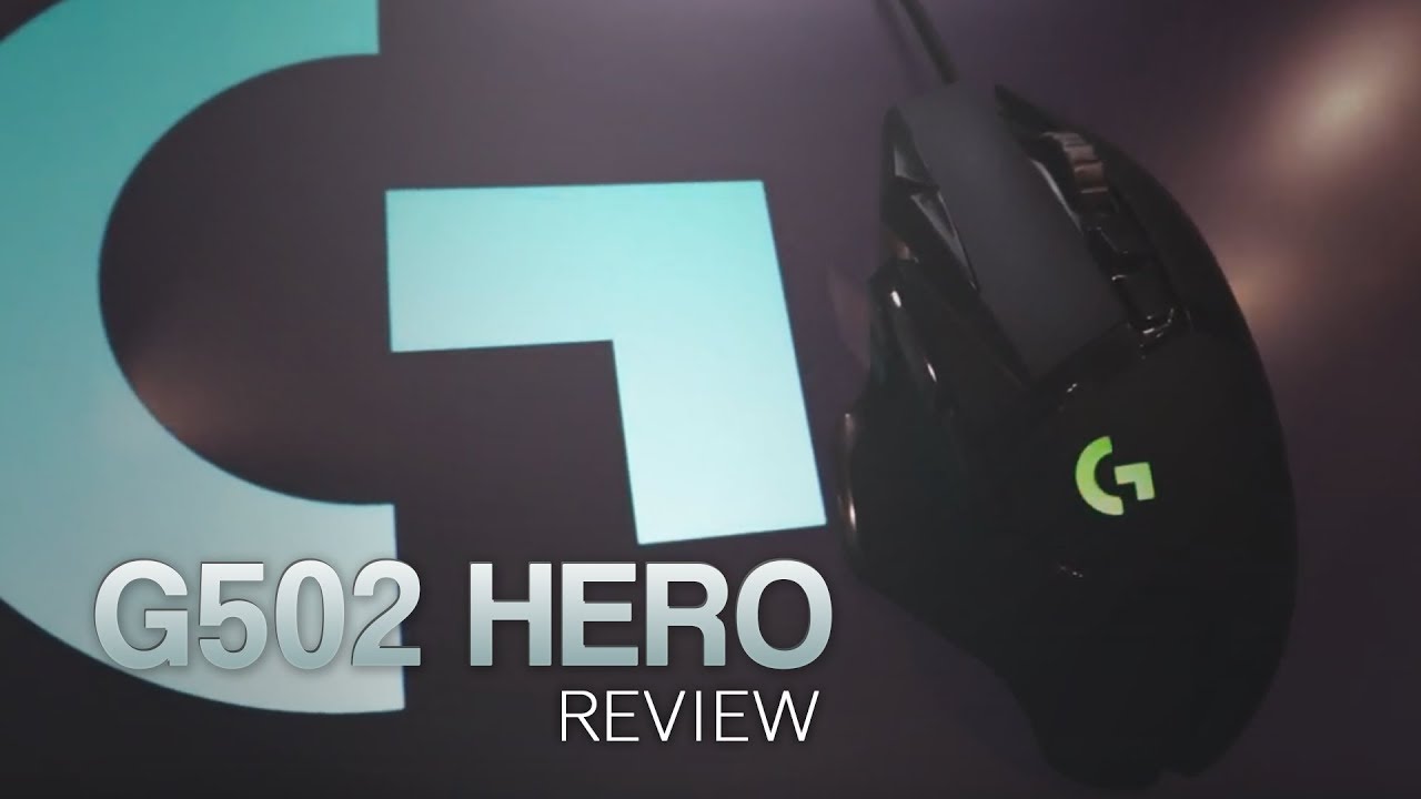 Logitech G502 HERO Gaming Mouse | REVIEW! - YouTube