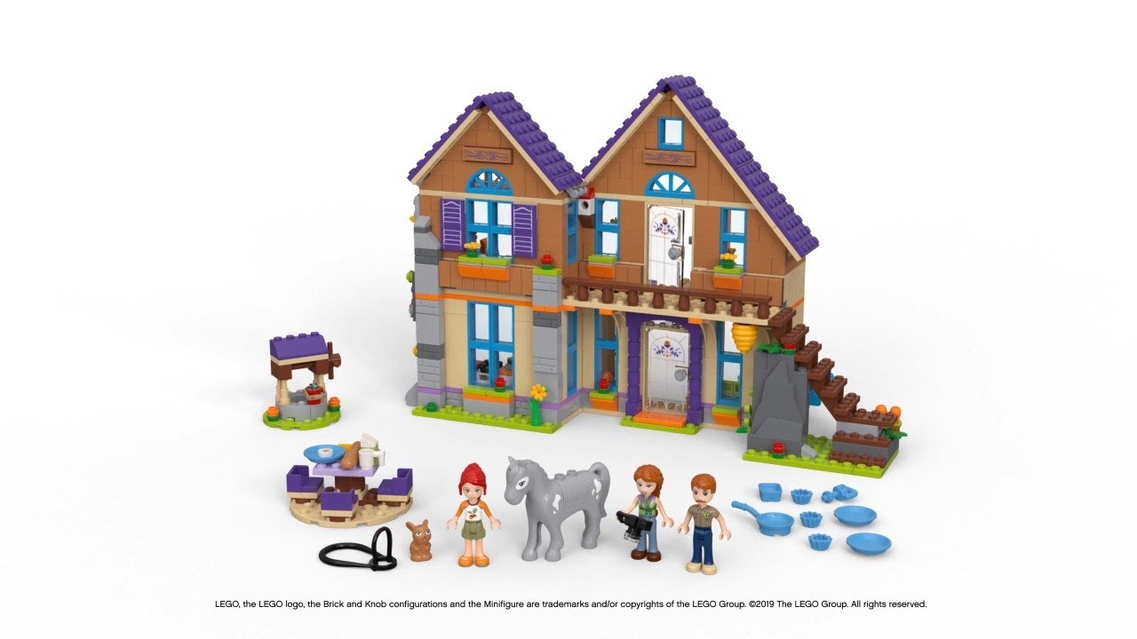LEGO Friends Дом Мии 41369 - YouTube