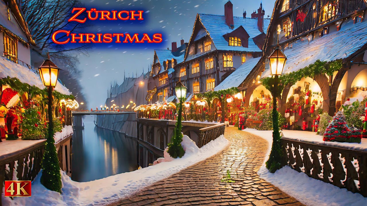Zurich CHRISTMAS Magic, A Tour of the Festive City - YouTube