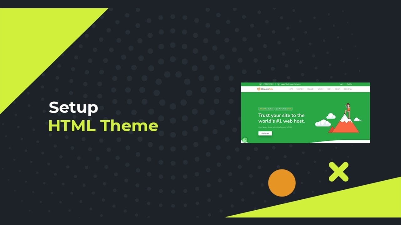 How to whmcs html template setup | whmcs html template 2025 | Web ...